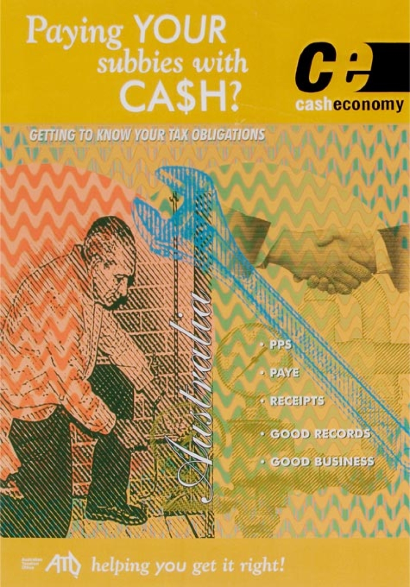 Posters for ATO Cash Economy Campaign | Design Post Digital